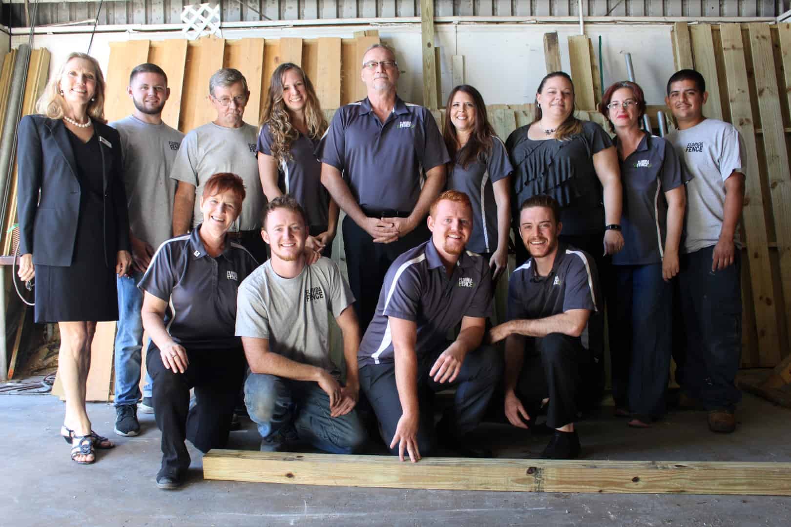 Fence company uses services to separate itself