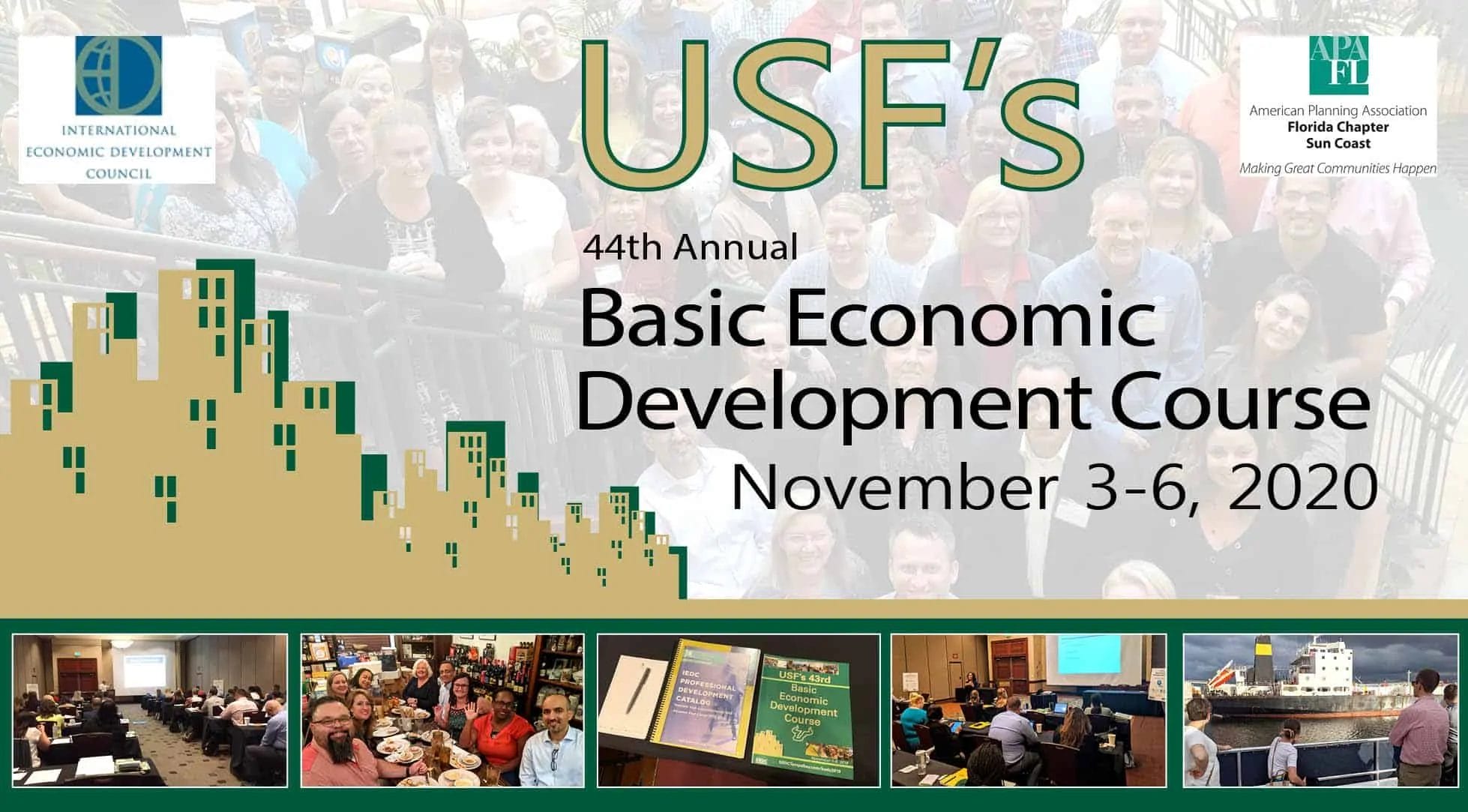 Basic Economic Development CourseNovember 3-6, 2020