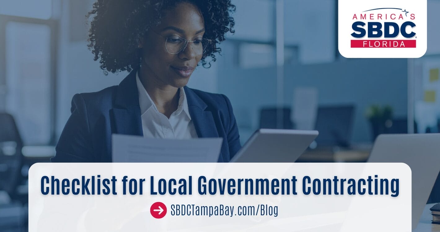 Checklist for Local Government Contracting